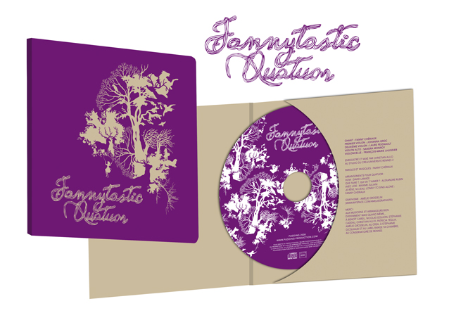 Fannytastic Quatuor - La Presse Purée sérigraphie