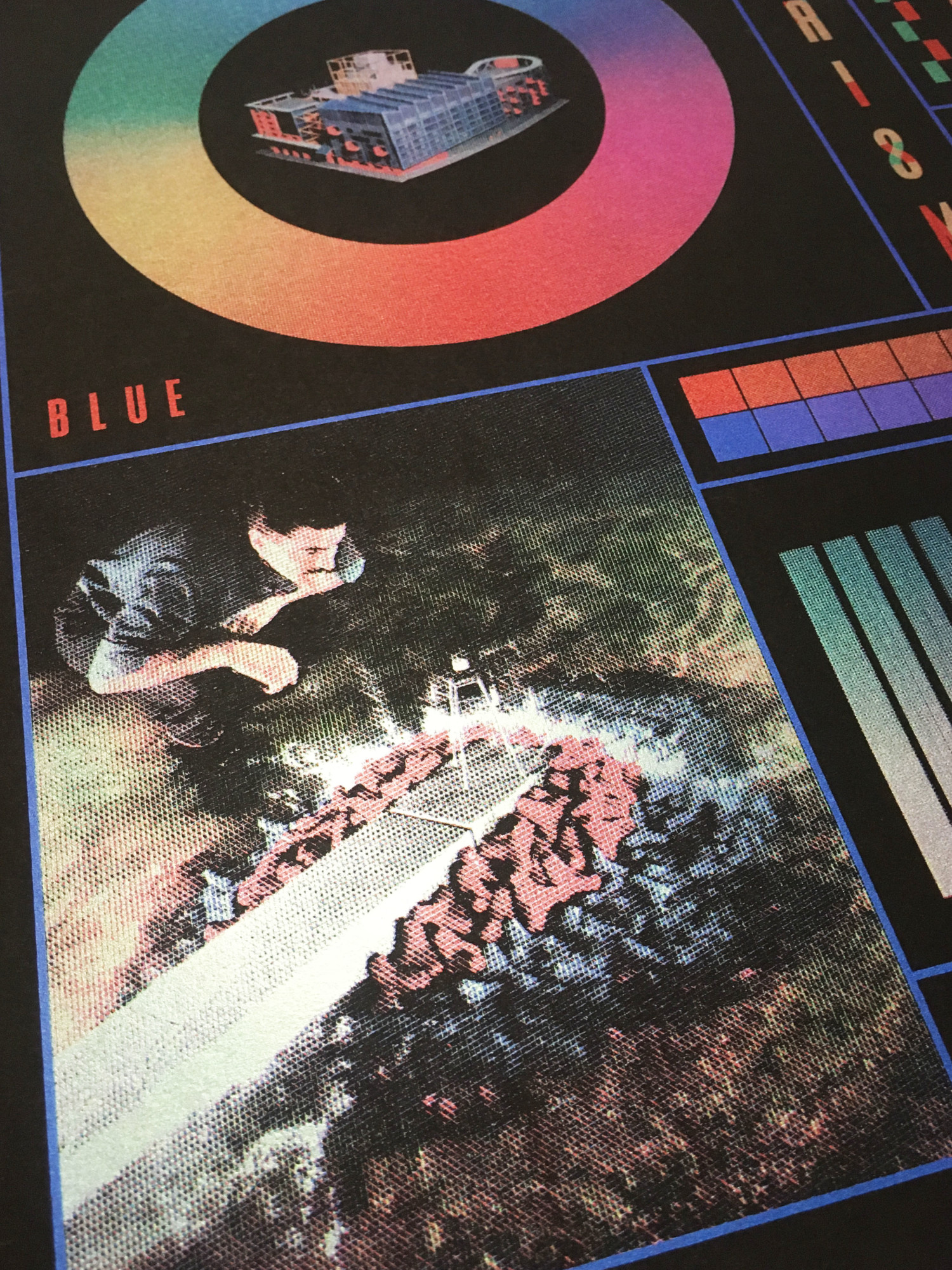 COLORAMA II - La Presse Purée sérigraphie